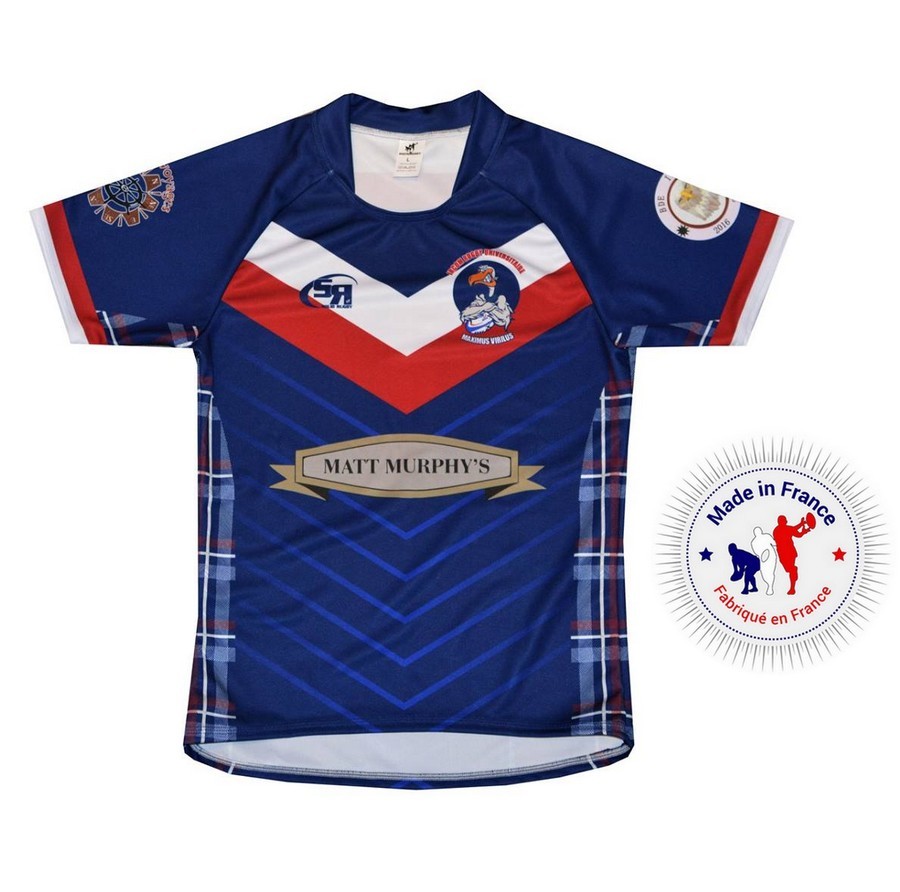 Maillot rugby Solid Rugby - Modèle sublimé Adulte TEAM 100 % ...